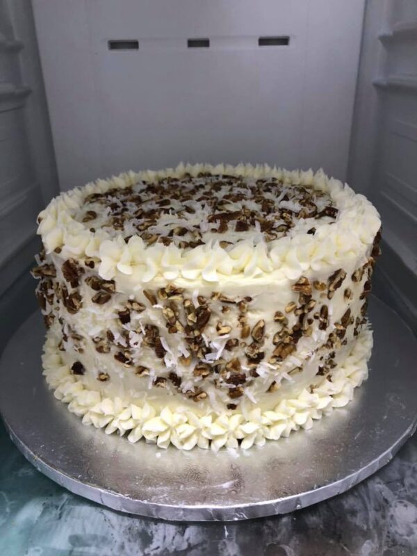 Best Italian Cream Cake (doctored cake mix) - Out of the Box Baking