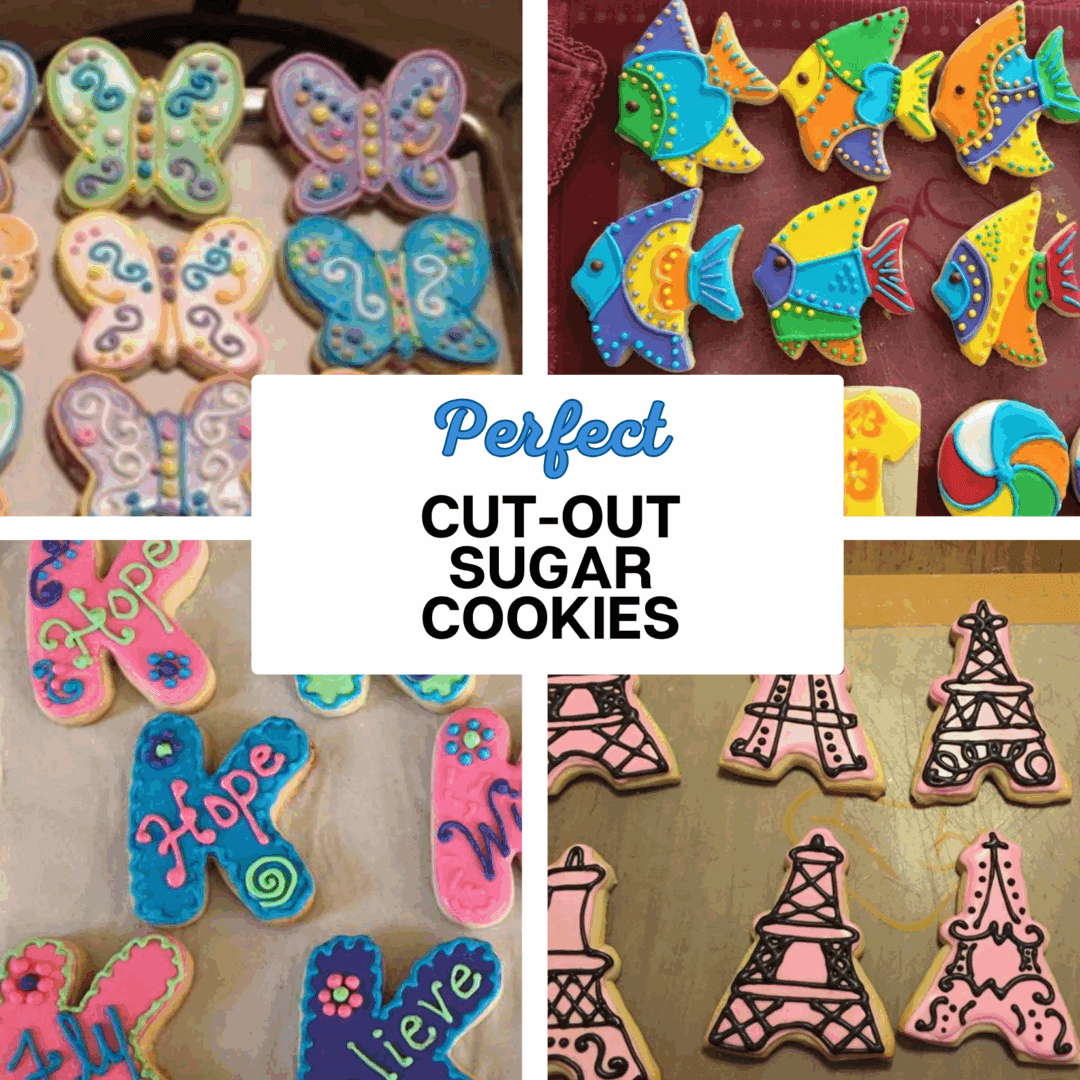 Perfect Cut-Out Sugar Cookies Recipe - Out of the Box Baking