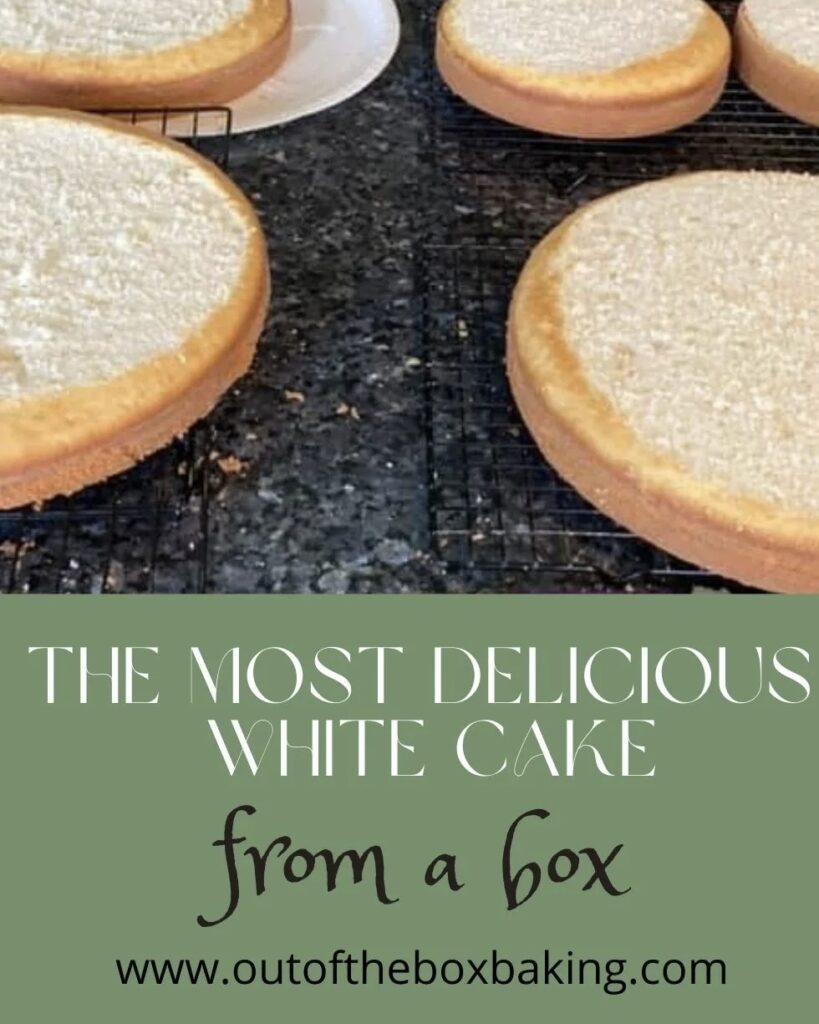 The Most Delicious White Cake from a Box (Doctored Cake Mix) - Out of ...