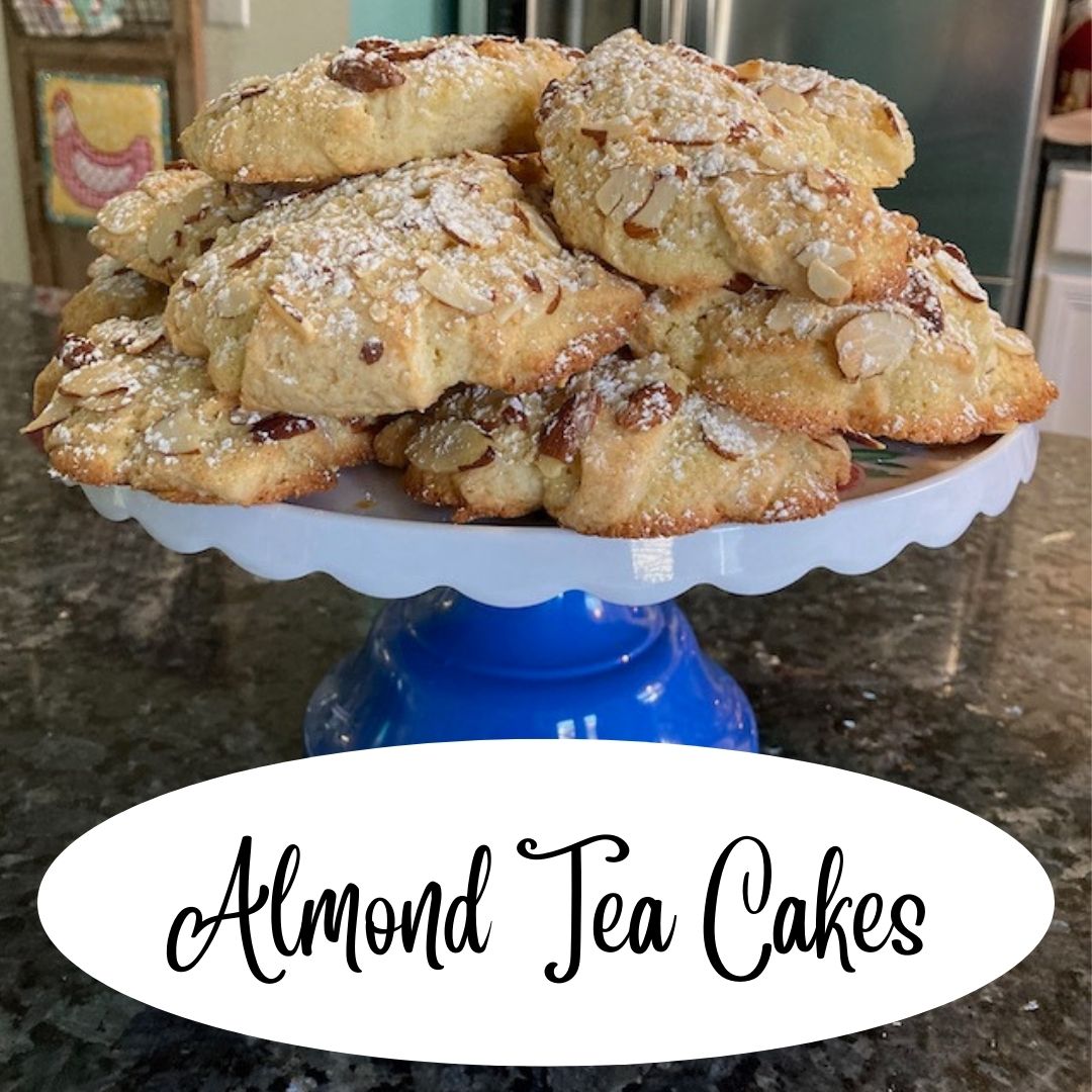 Almond Tea Cakes (doctored cake mix) - Out of the Box Baking