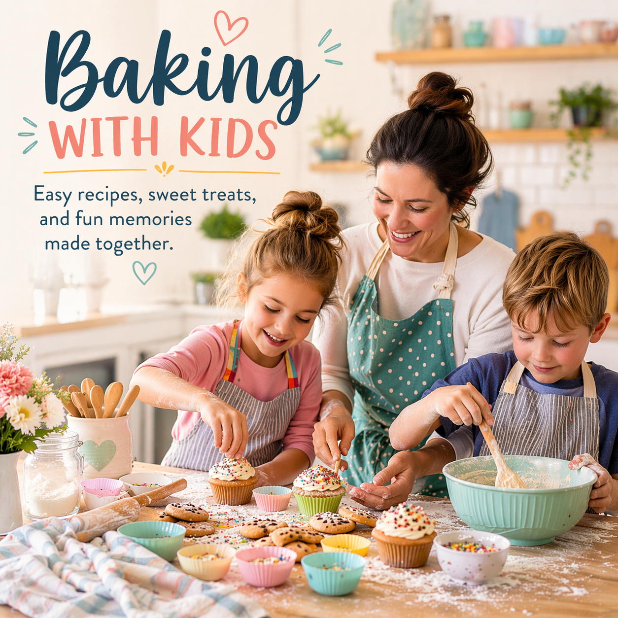 Baking with Kids (Bonding Through Baking) - Out of the Box Baking