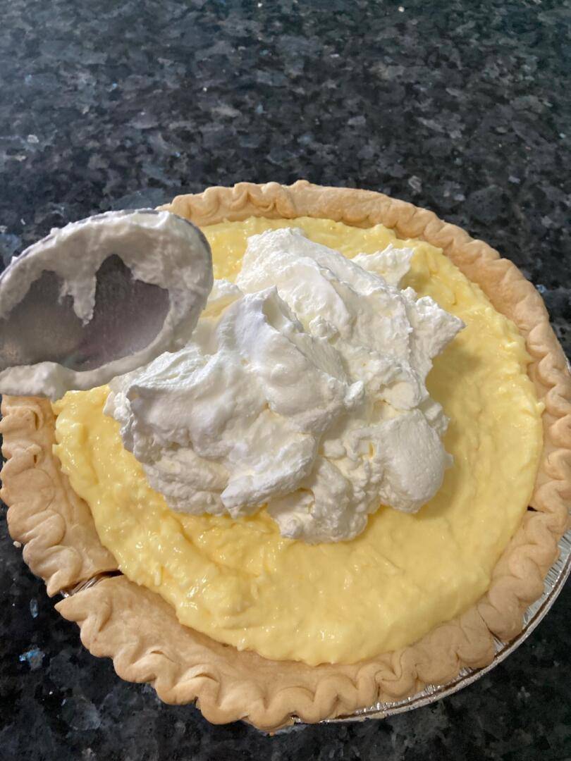 Easy Coconut Cream Pie - Out of the Box Baking