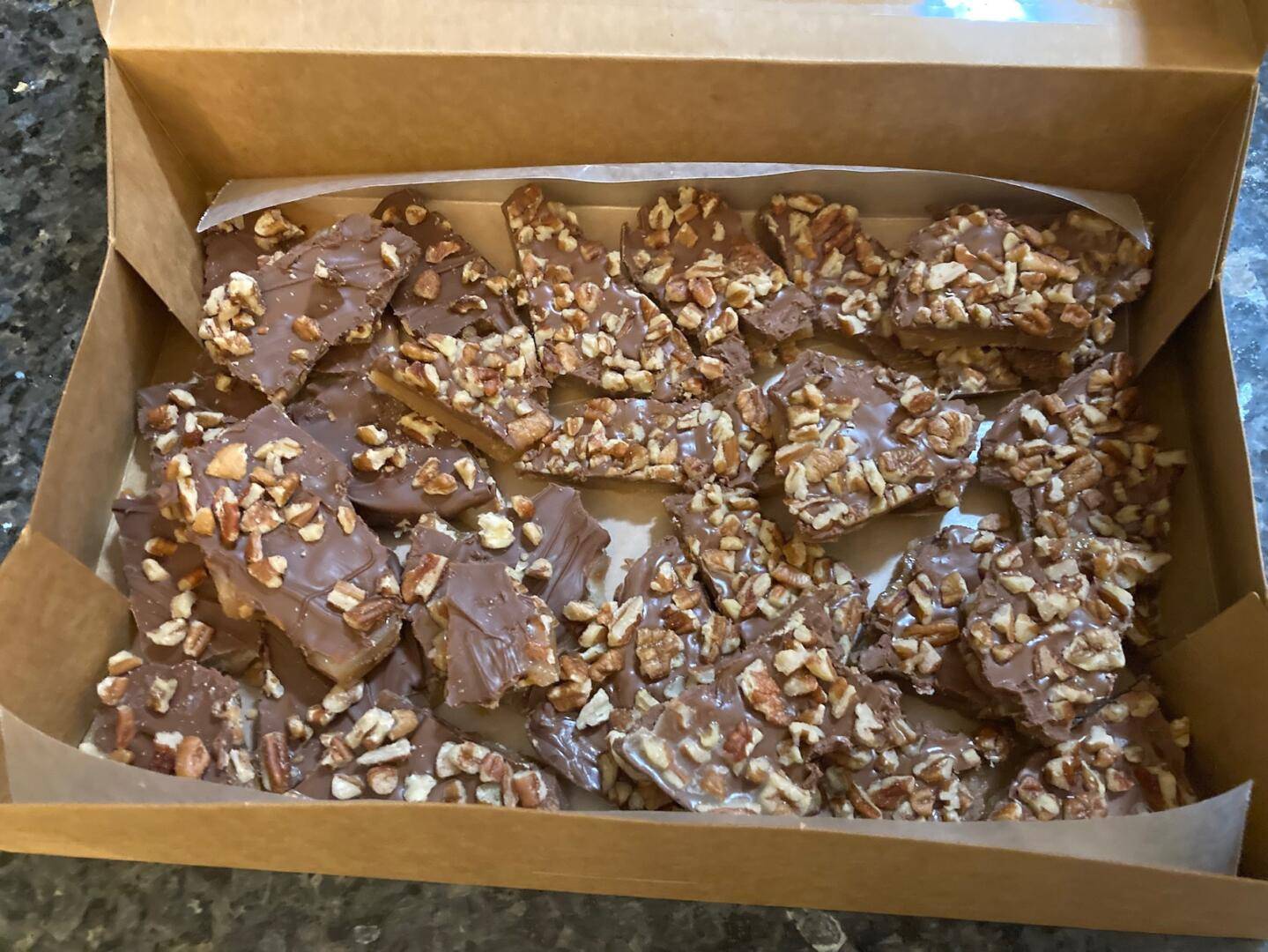 Traditional English Toffee (Buttercrunch Toffee) - Out of the Box Baking