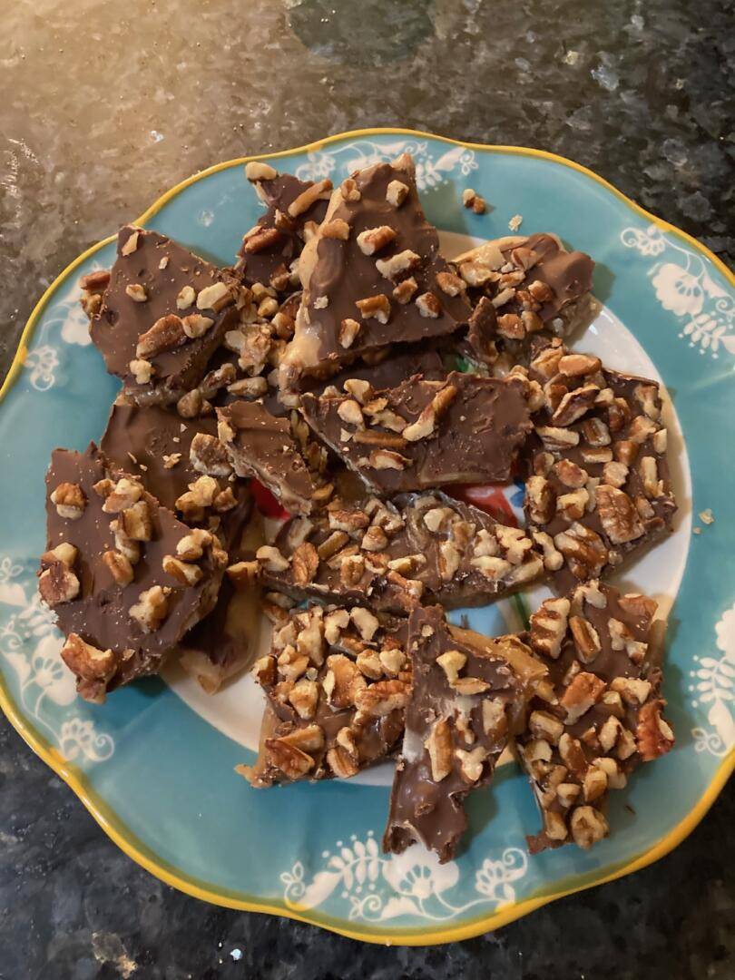 Traditional English Toffee (Buttercrunch Toffee) - Out of the Box Baking