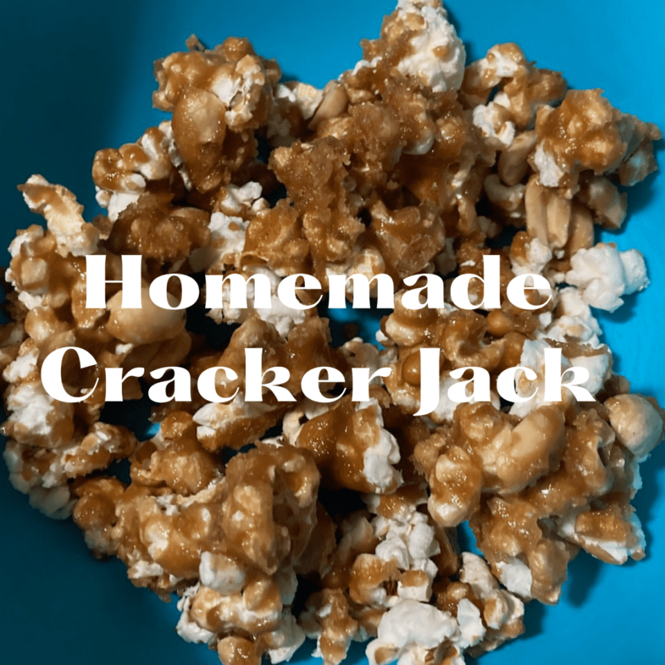 Homemade Cracker Jack (Easy Caramel Popcorn) - Out of the Box Baking