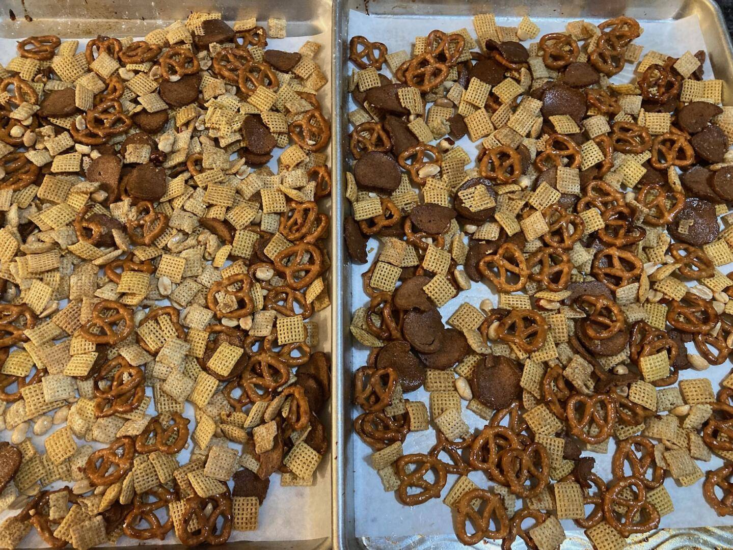 Oven-Baked Chex Mix (Delicious Homemade Party Mix) - Out of the Box Baking