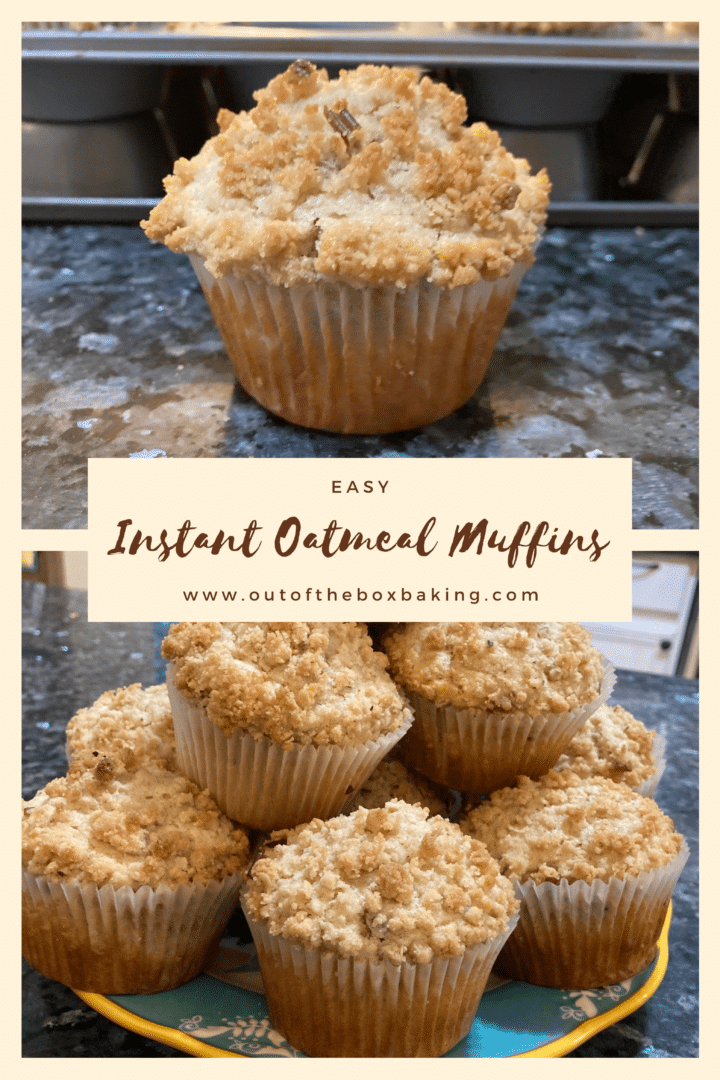 Instant Oatmeal Muffins - Out of the Box Baking