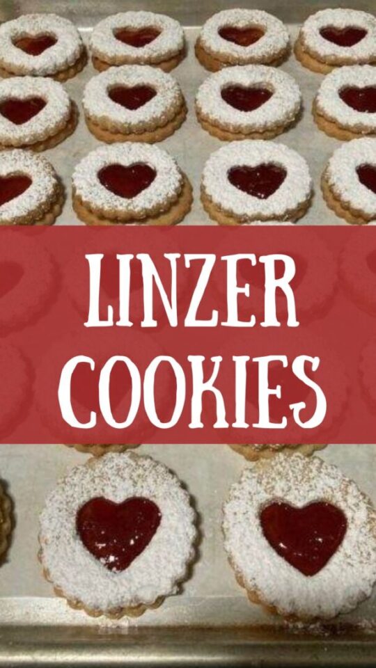 Classic Linzer Cookies for Valentines Day - Out of the Box Baking
