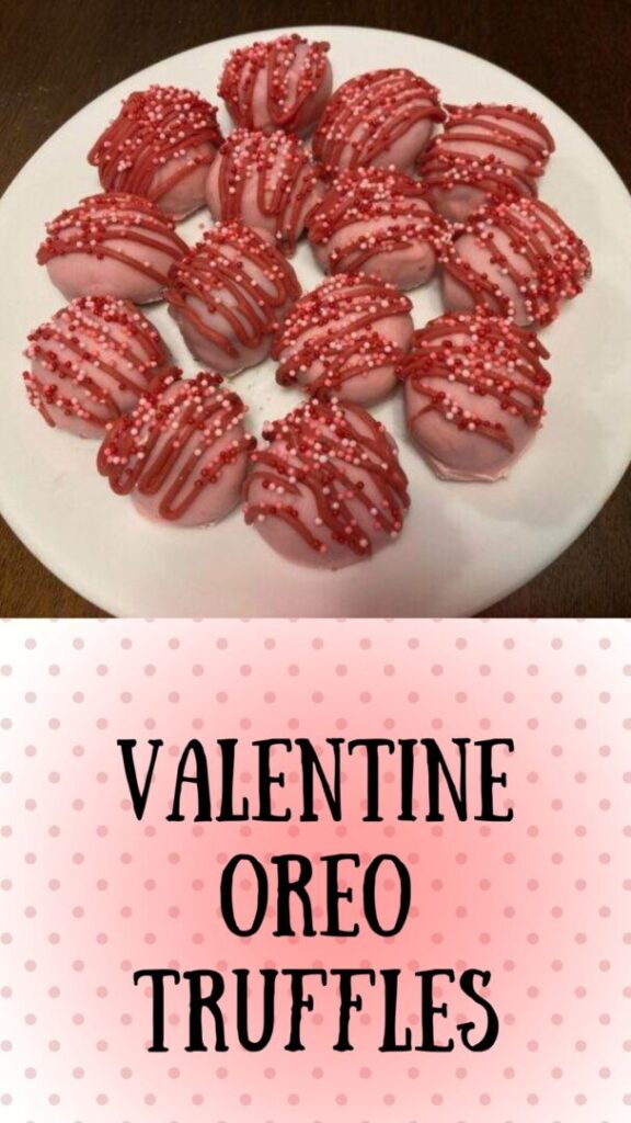 Valentine Oreo Truffles - Out of the Box Baking