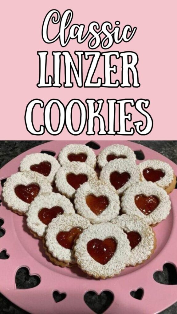 Classic Linzer Cookies for Valentines Day - Out of the Box Baking