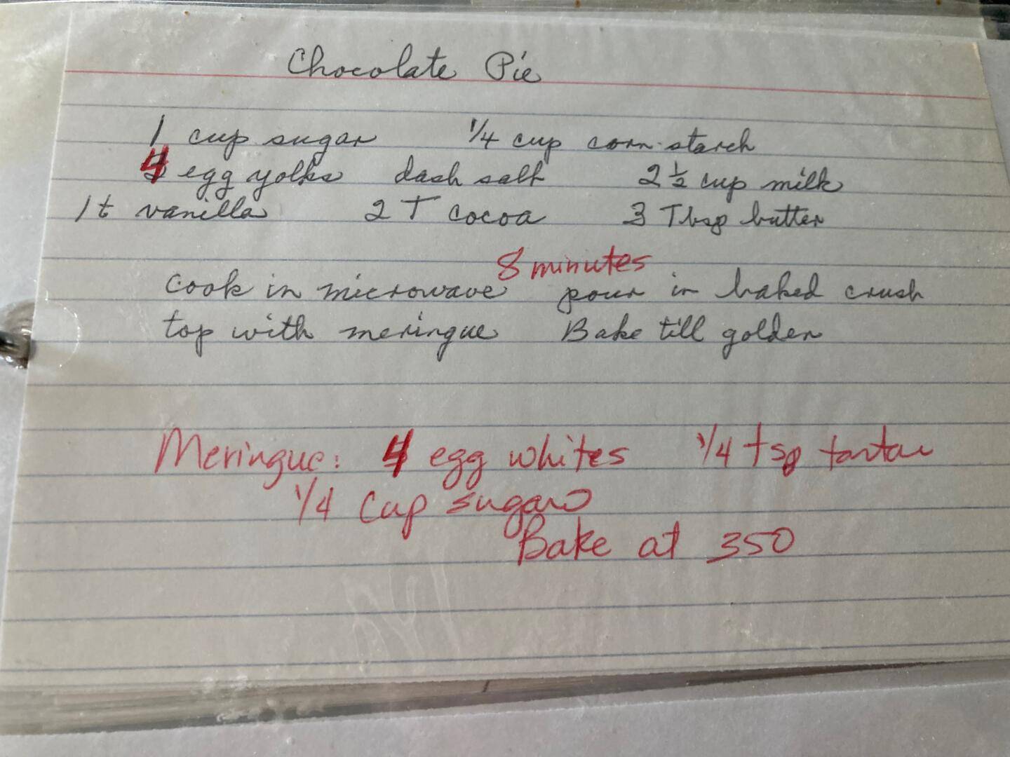 Easy Chocolate Pie from Scratch - Out of the Box Baking