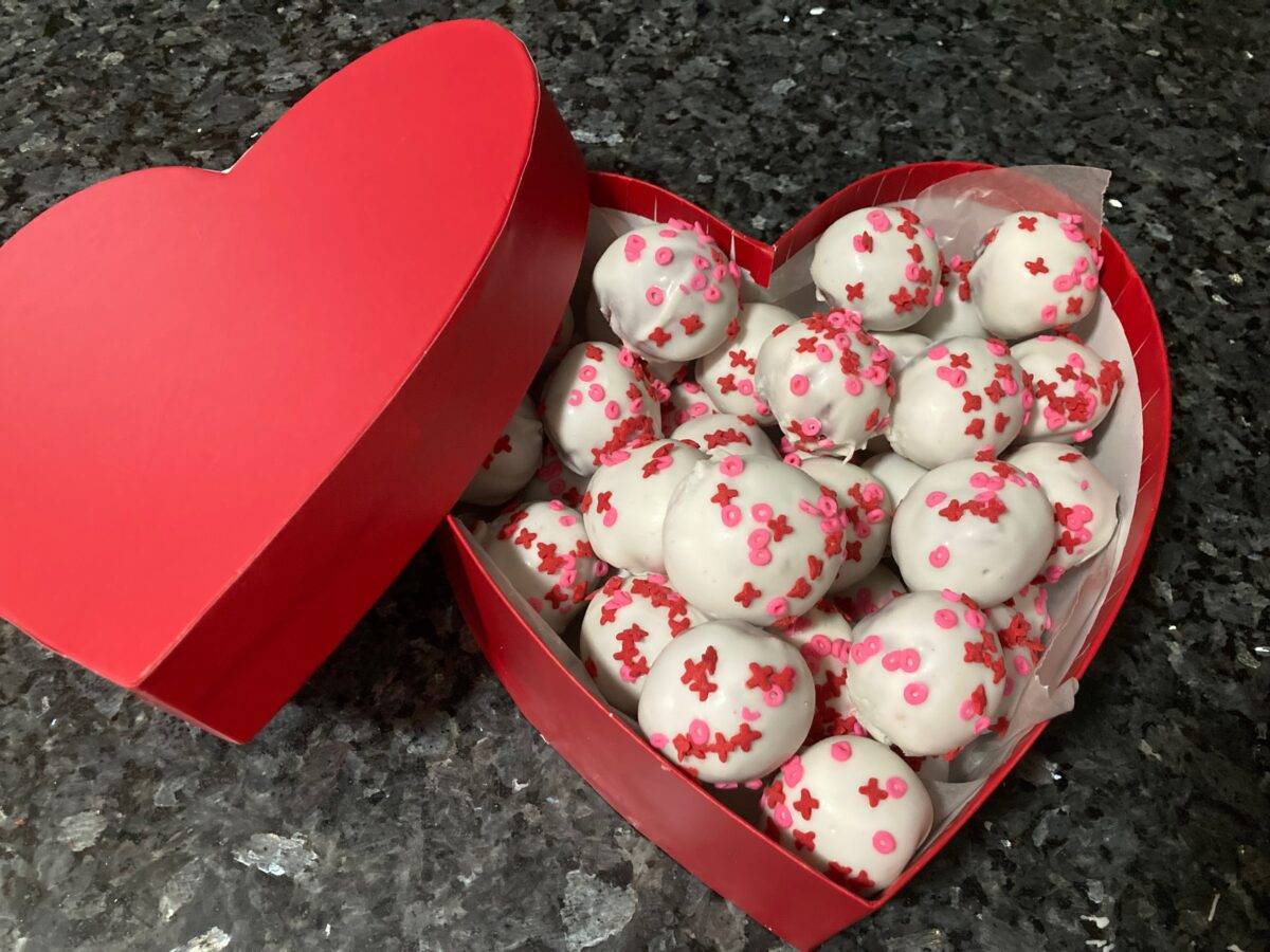 Easy Red Velvet Truffles - Out of the Box Baking