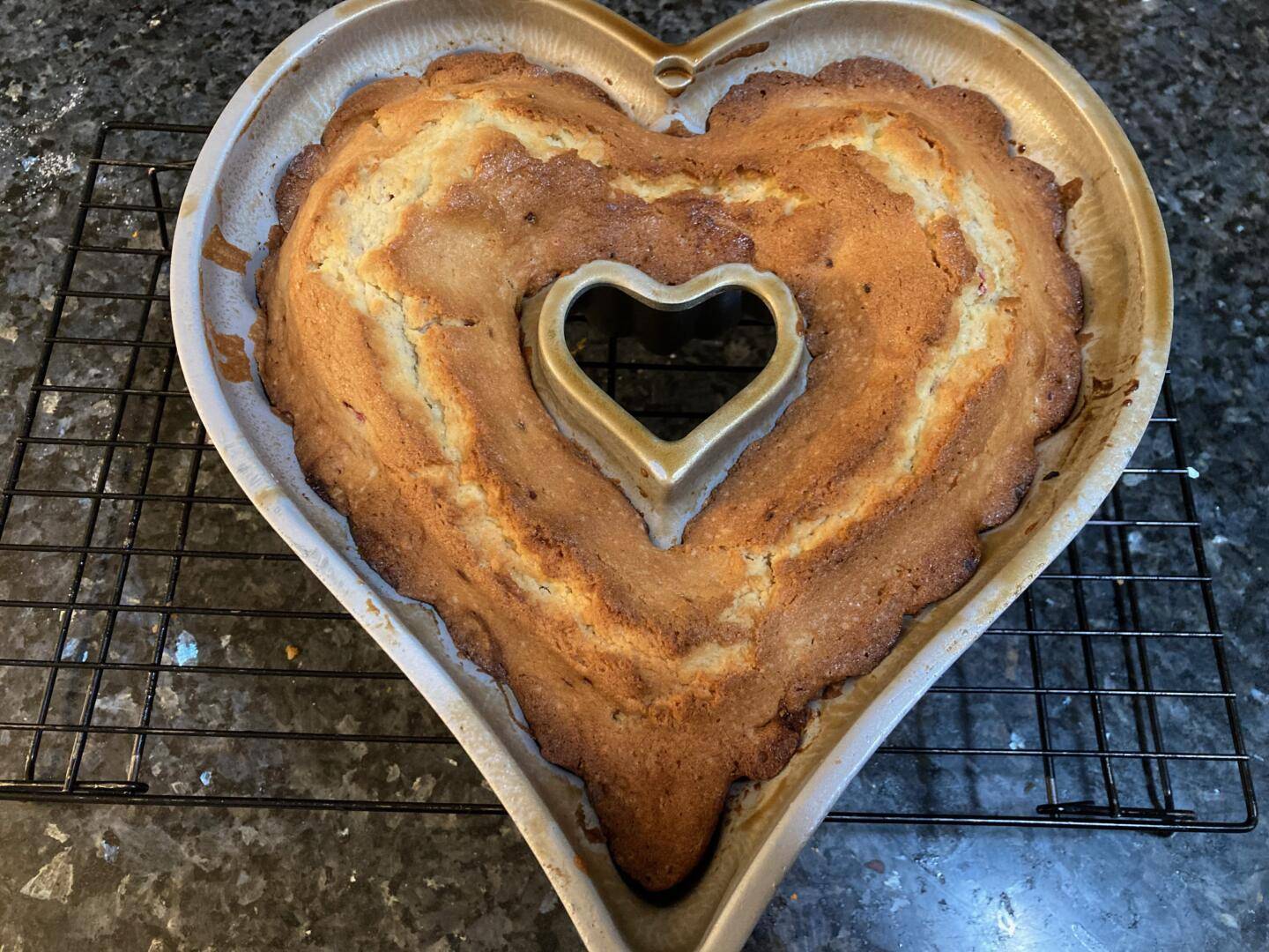 Orange Raspberry Pound Cake - Out of the Box Baking