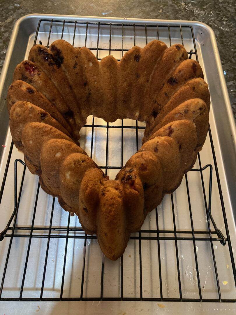 Orange Raspberry Pound Cake - Out of the Box Baking