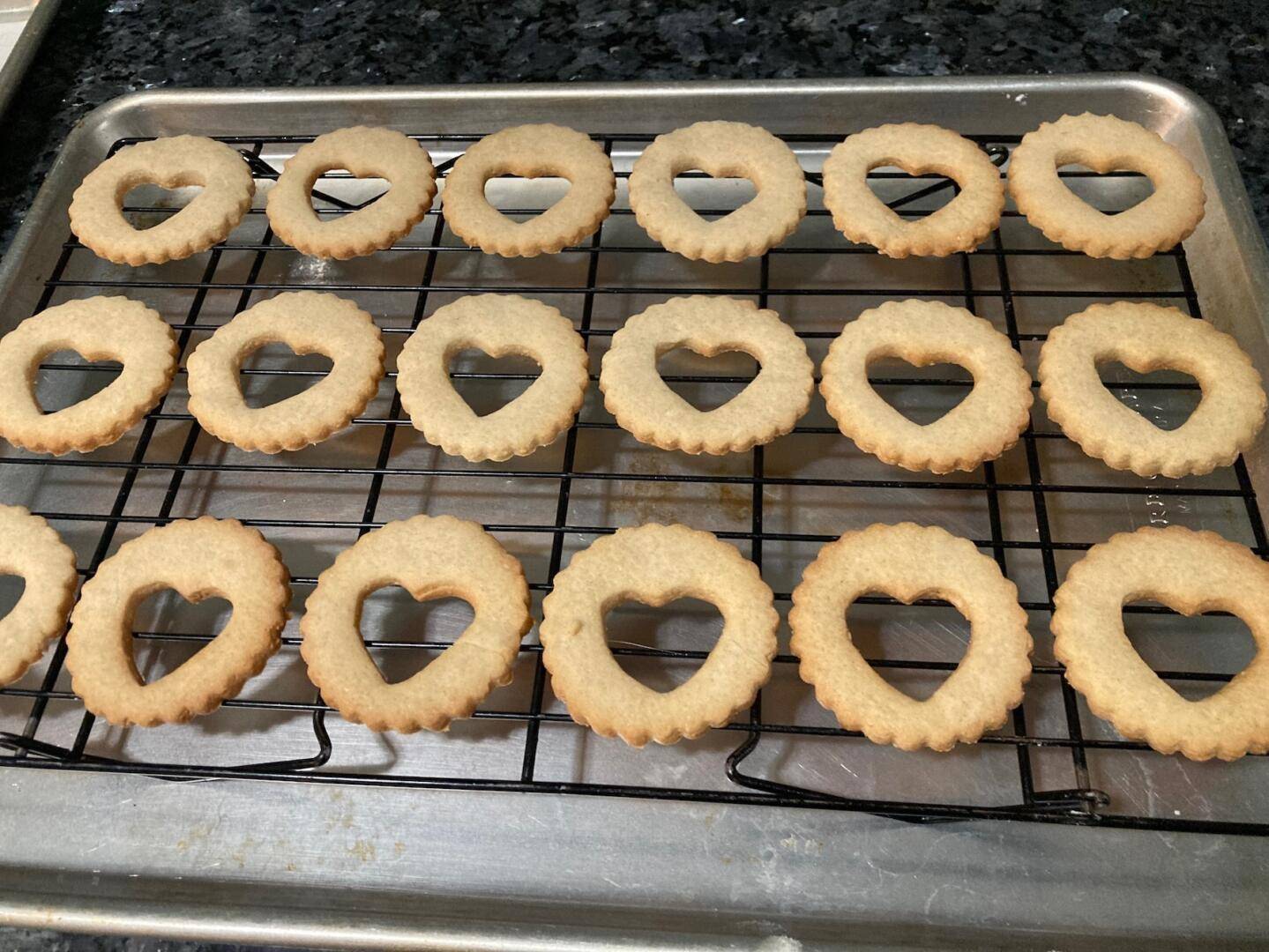 Classic Linzer Cookies for Valentines Day - Out of the Box Baking