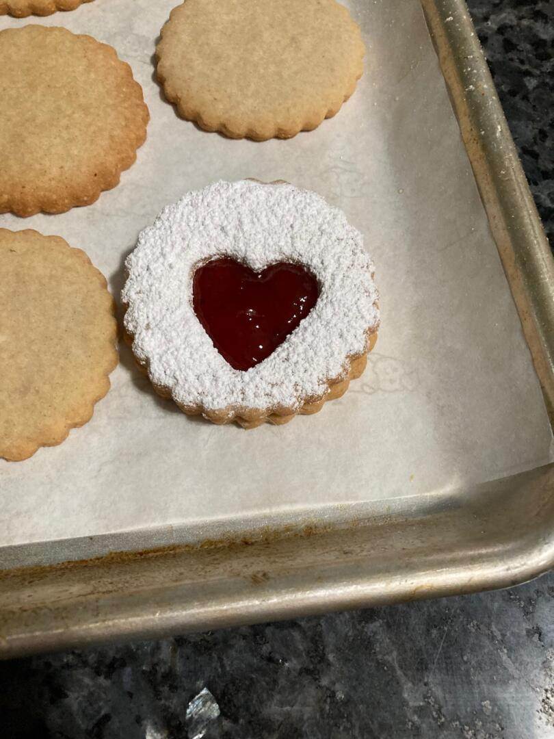 Classic Linzer Cookies for Valentines Day - Out of the Box Baking
