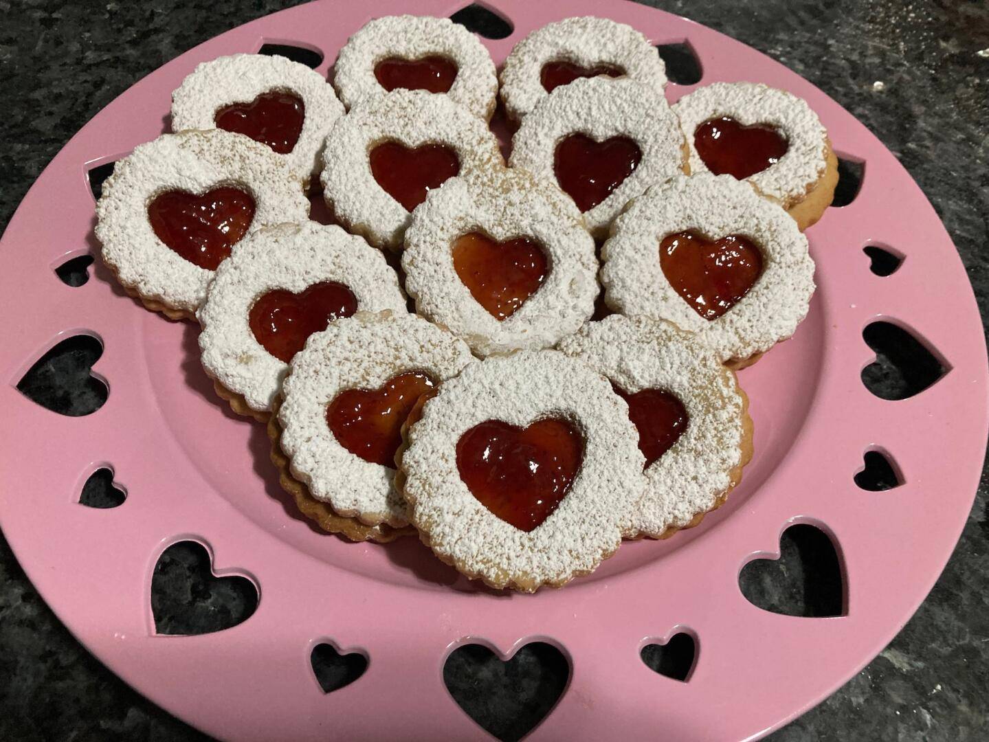 Classic Linzer Cookies for Valentines Day - Out of the Box Baking