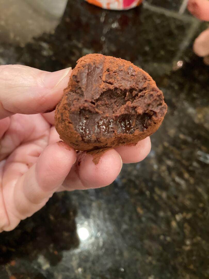 Dark Chocolate Raspberry Truffles - Out of the Box Baking