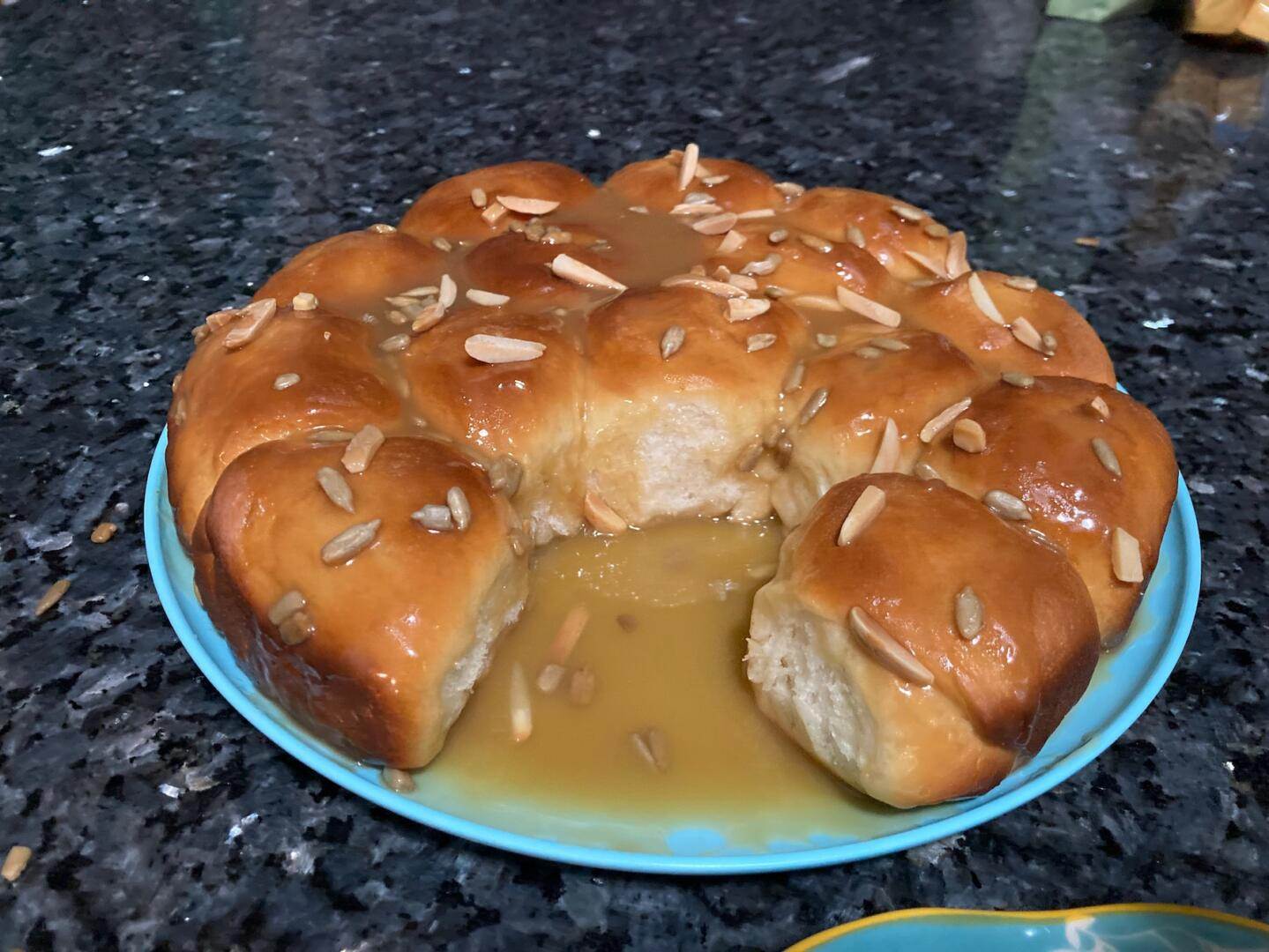 Easy Honeycomb Buns (Roti Sarang Lebah) - Out of the Box Baking