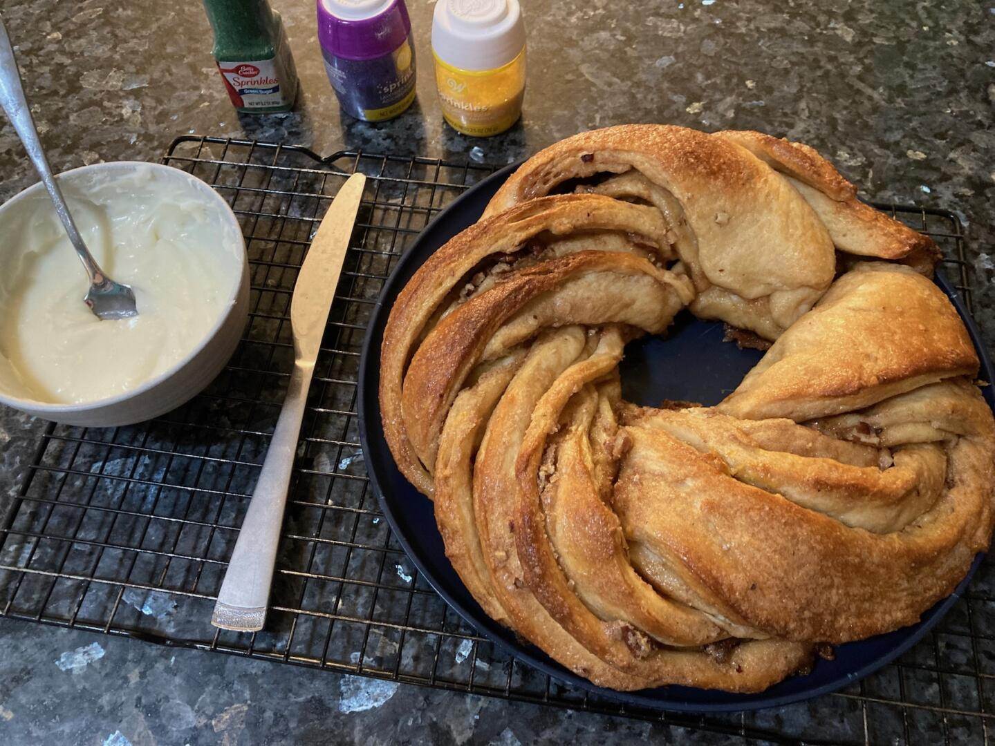 Traditional King Cake from Scratch - Out of the Box Baking