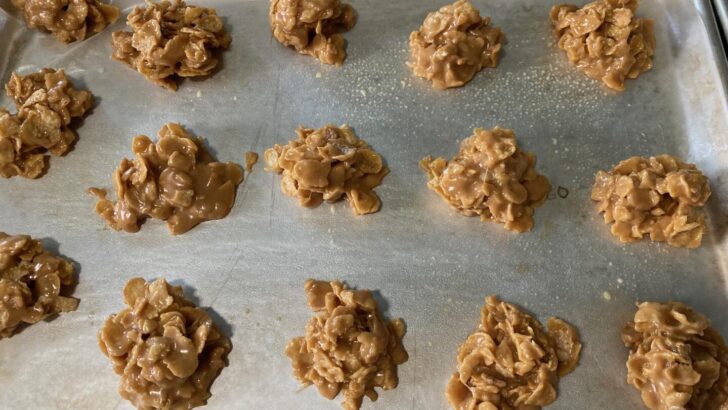 Old-Fashioned Cornflake Candy - Out of the Box Baking