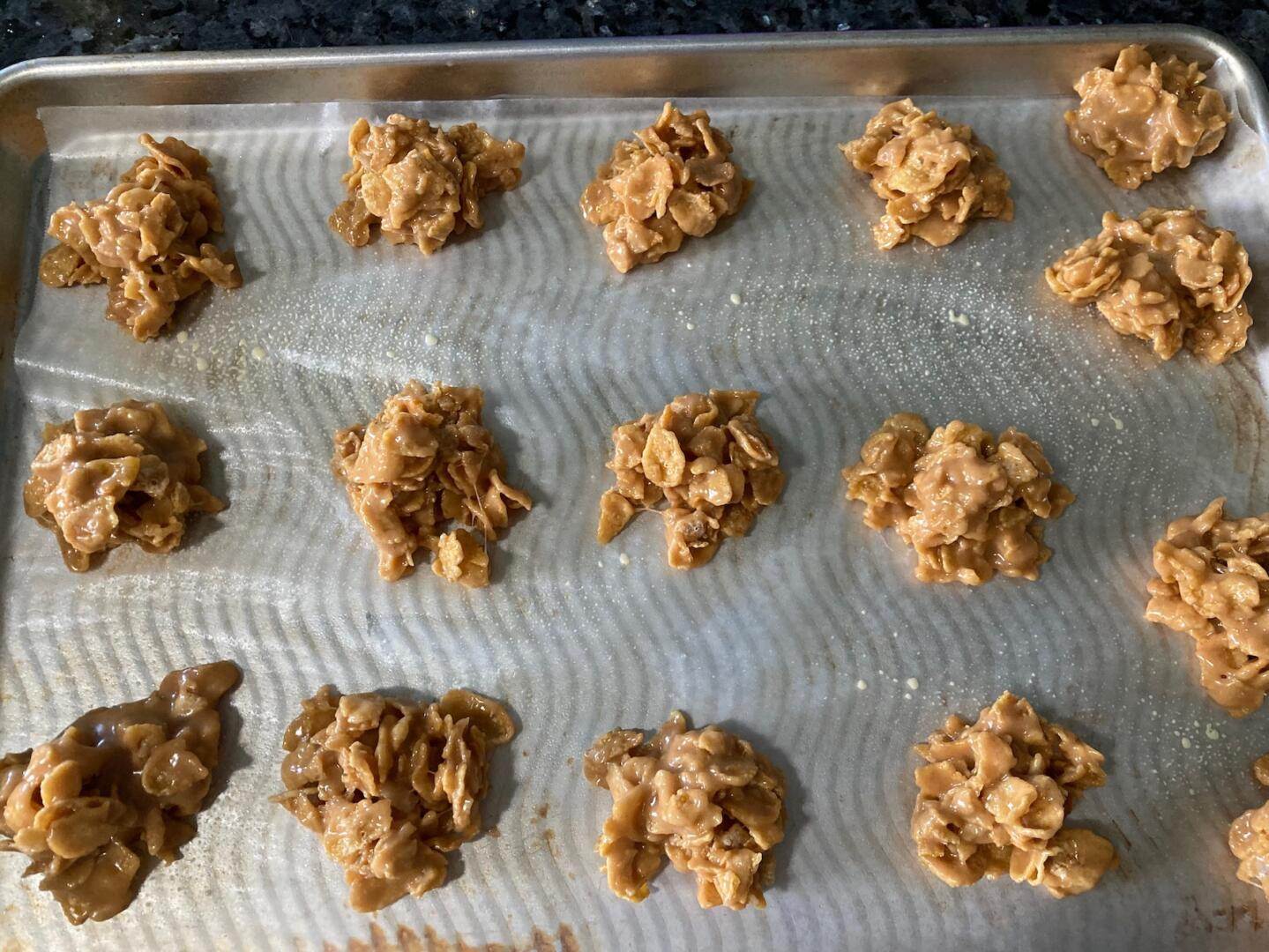 Old-Fashioned Cornflake Candy - Out of the Box Baking