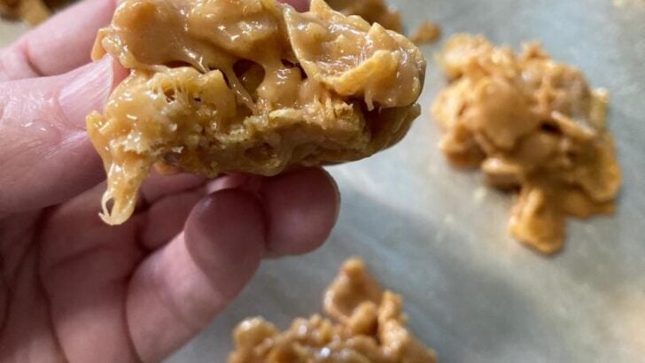 Old-Fashioned Cornflake Candy - Out of the Box Baking
