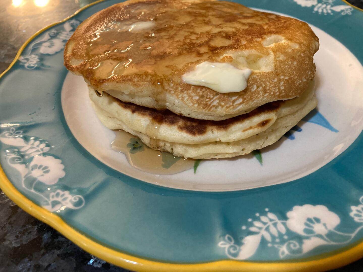 Fluffy Pancakes from Scratch - Out of the Box Baking