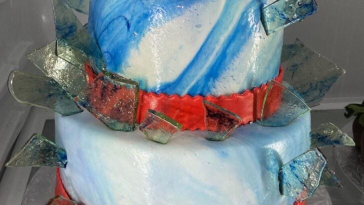 How to Make Sugar Shards (Edible Sugar Glass for Cakes) - Out of the ...