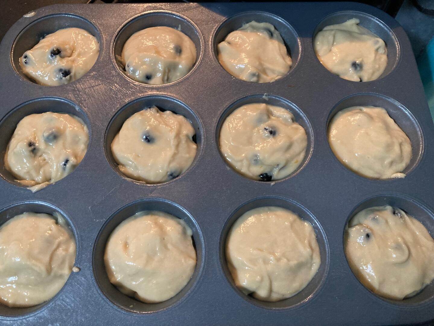 Traditional Blueberry Muffins - Out of the Box Baking