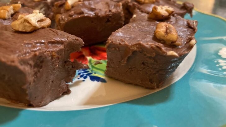 How to Make Fudge from Canned Frosting (Easy & Delicious) - Out of the ...