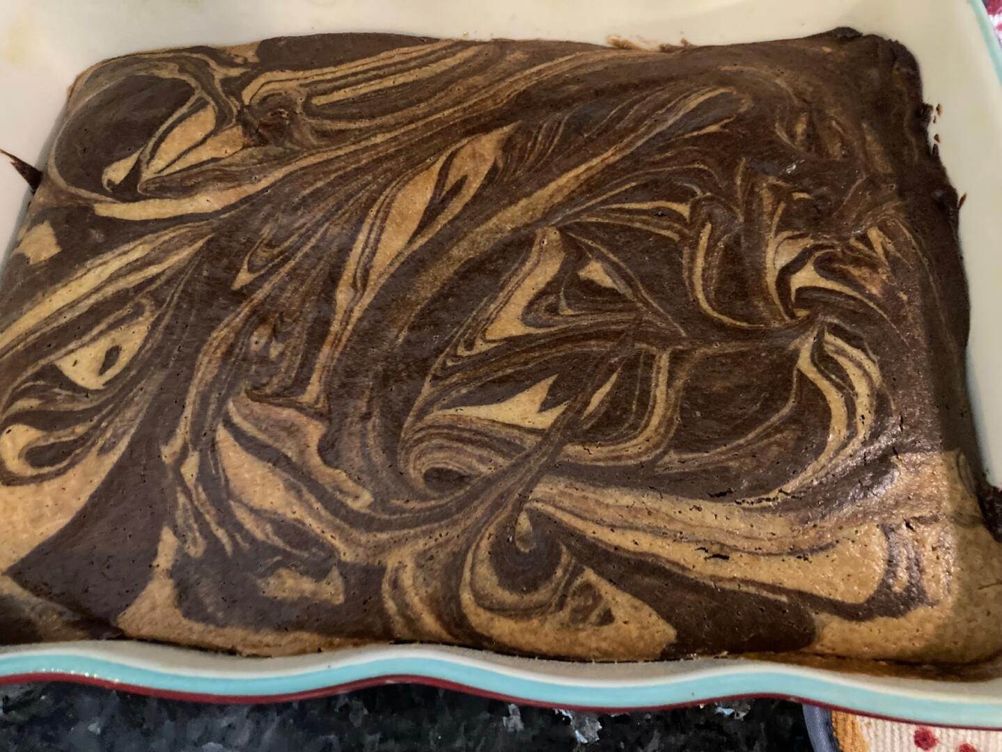 Homemade Marble Cake with Seven-Minute Frosting - Out of the Box Baking