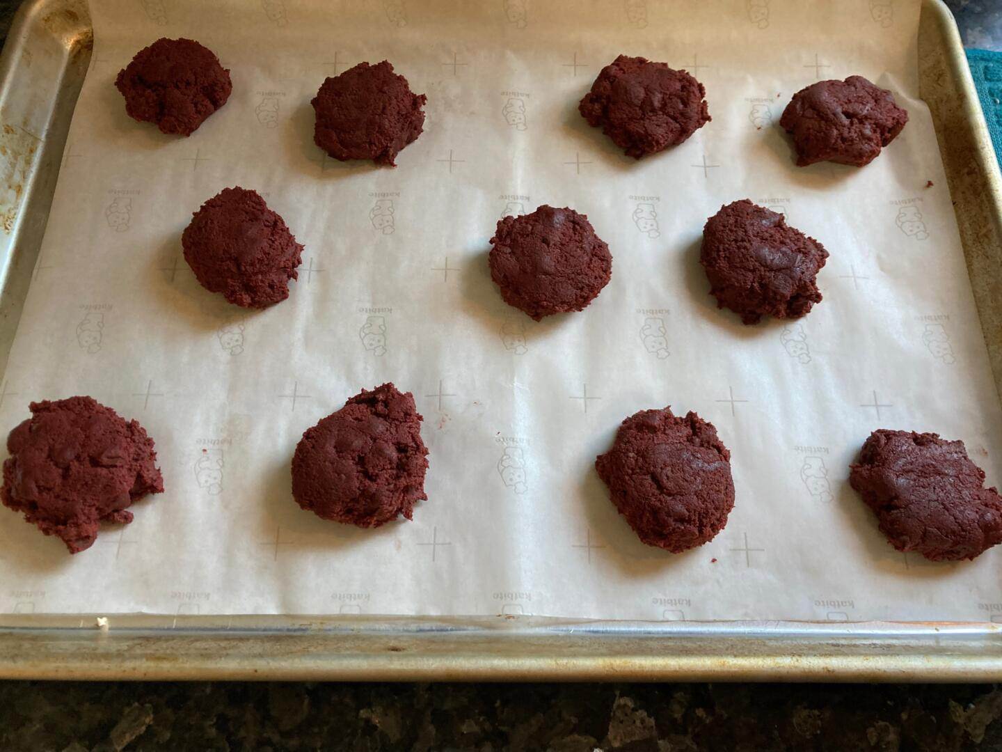 Red Velvet Cookies from Scratch - Out of the Box Baking