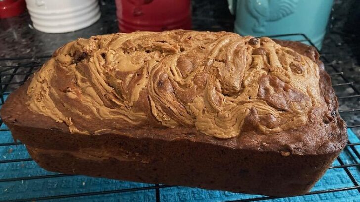 Peanut Butter Chocolate Chip Banana Bread - Out of the Box Baking