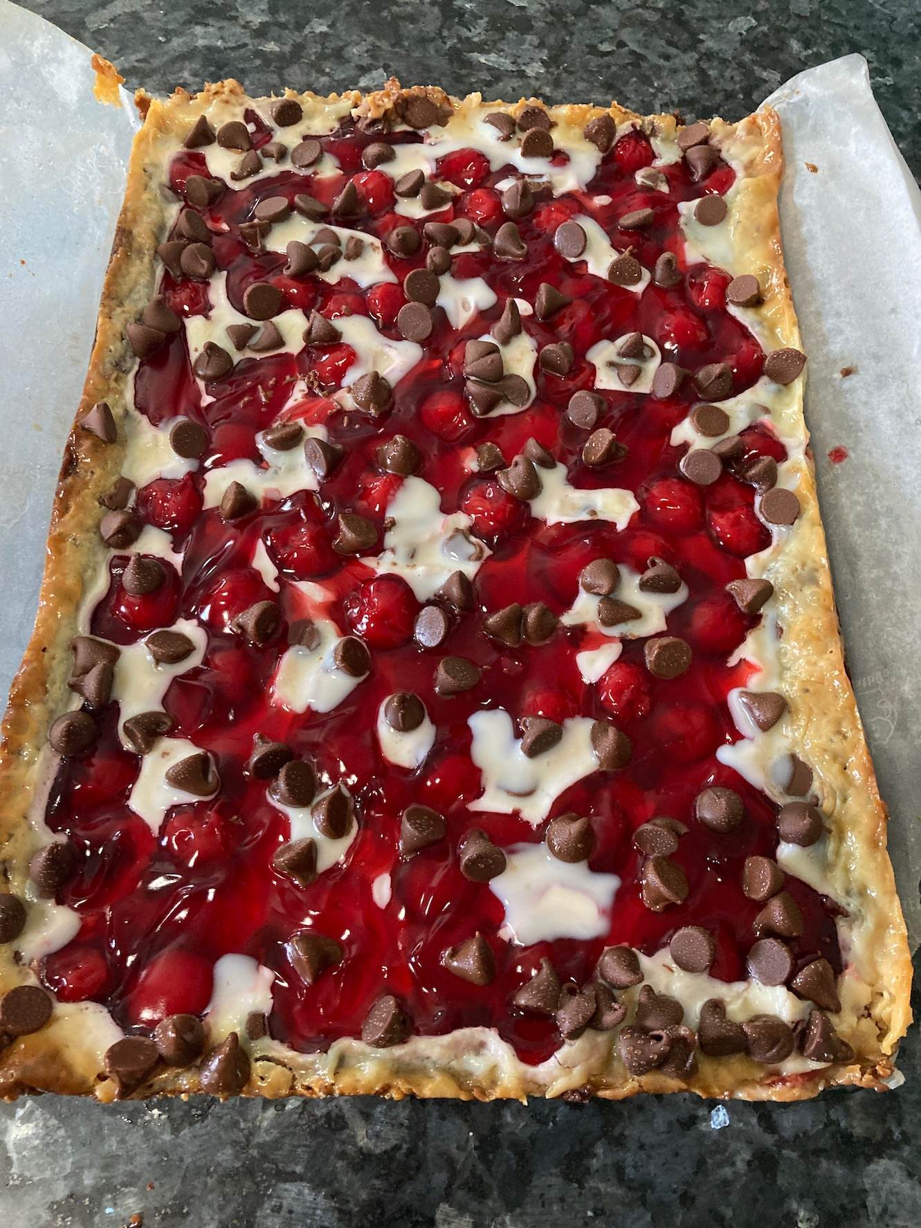 Easy Black Forest Bars (Black Forest Cheesecake Bars) - Out of the Box ...