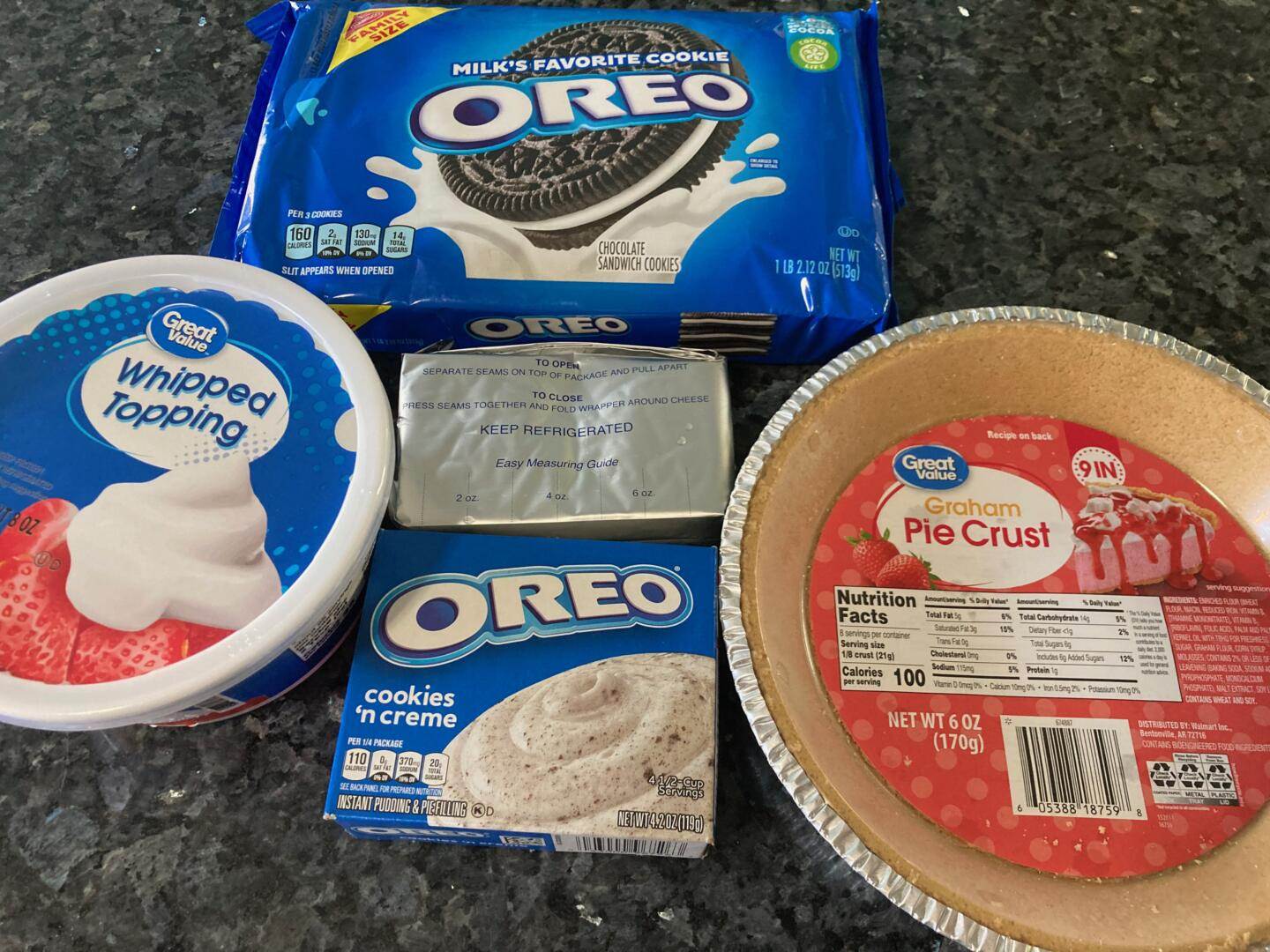 Easy No Bake Oreo Cheesecake Pie - Out of the Box Baking