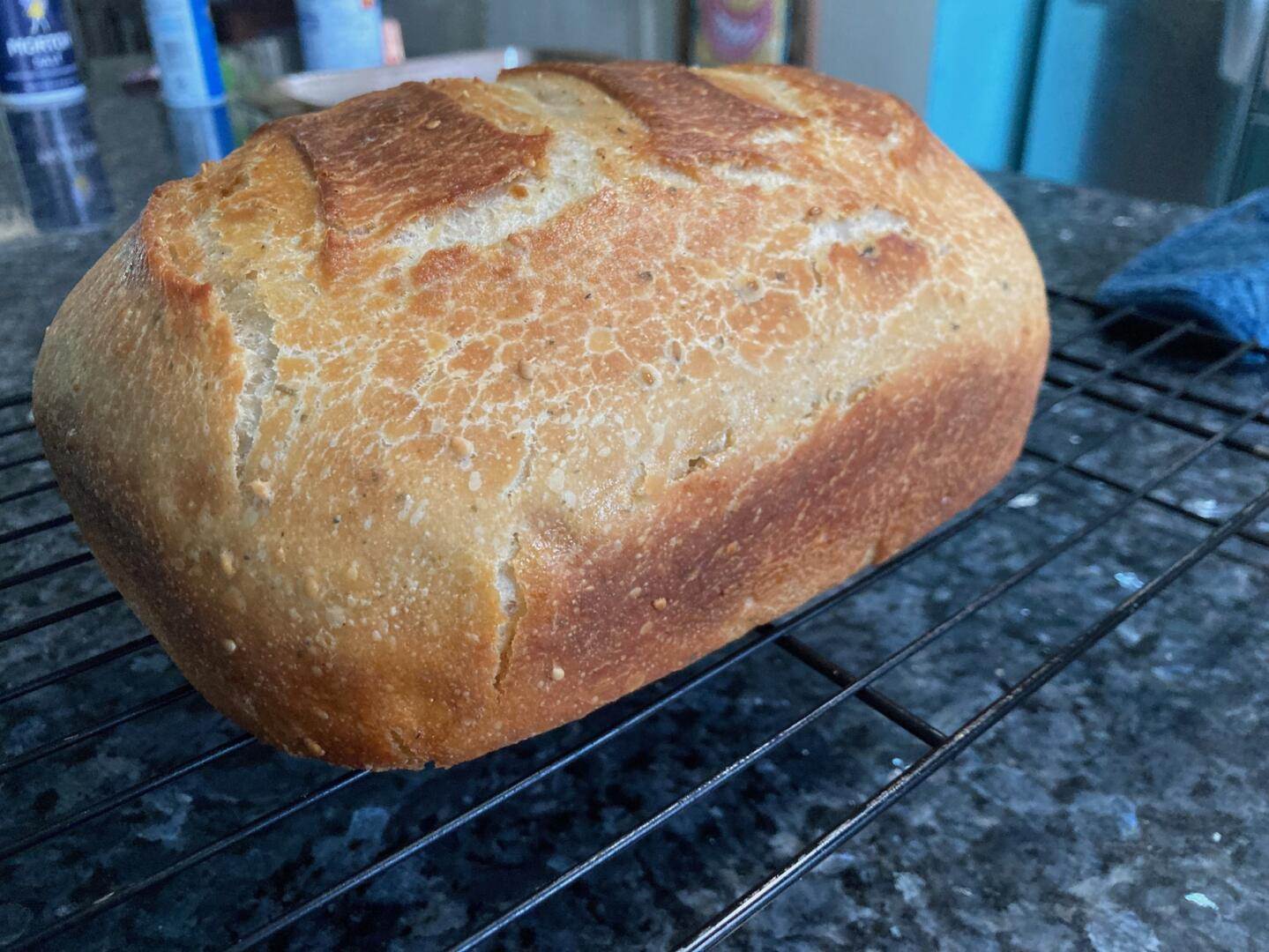Rustic Artisan Bread (with Ranch Dressing) - Out of the Box Baking