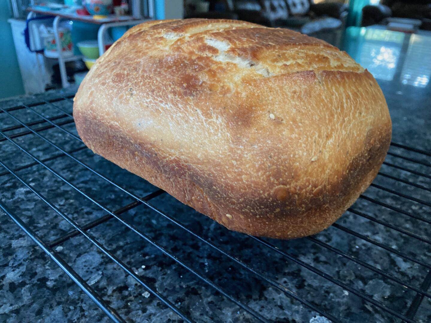 Rustic Artisan Bread (with Ranch Dressing) - Out of the Box Baking