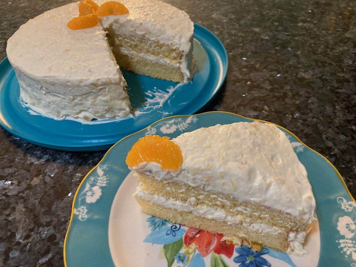 Mama’s Traditional Mandarin Orange Cake - Out of the Box Baking