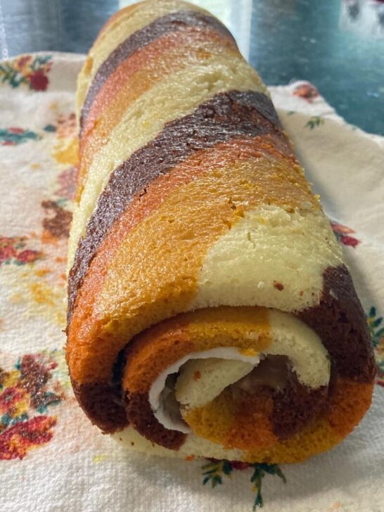 How to Make a Cake Roll with Cake Mix (Step-by-Step) - Out of the Box ...
