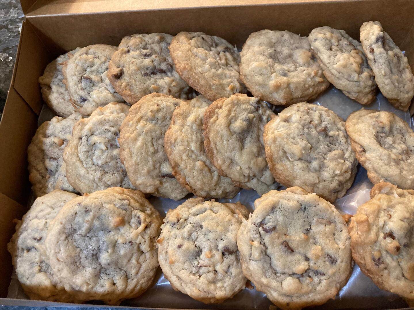 Easy Almond Joy Cookies - Out of the Box Baking