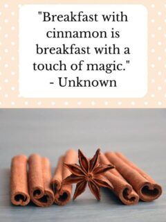 101 Tasty Quotes about Cinnamon - Out of the Box Baking