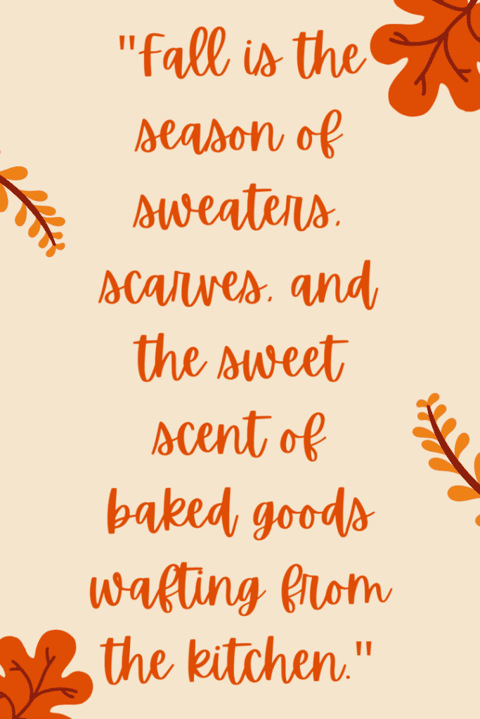 101 Quotes about Fall Baking - Out of the Box Baking