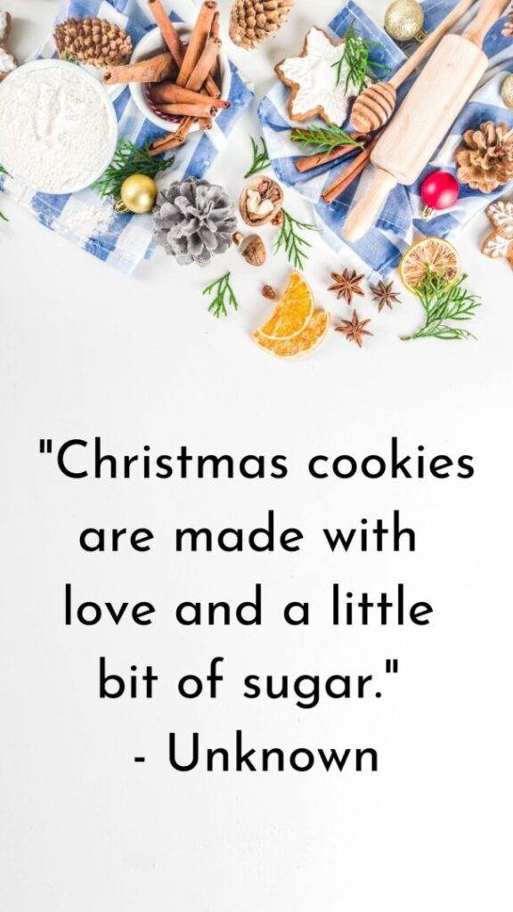 101 Cheerful Quotes about Christmas Baking - Out of the Box Baking