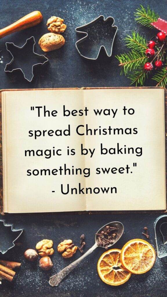 101 Cheerful Quotes about Christmas Baking - Out of the Box Baking