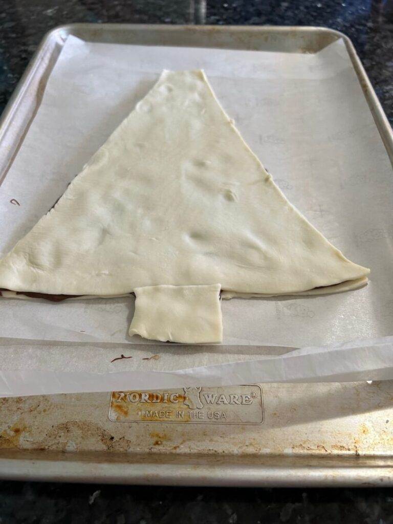 Churro Nutella Christmas Tree - Out of the Box Baking