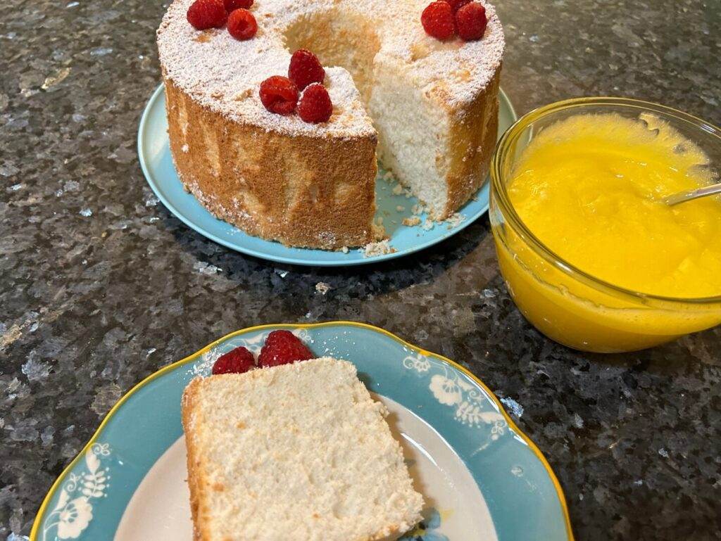 Delicious Angel Food Cake from Scratch - Out of the Box Baking