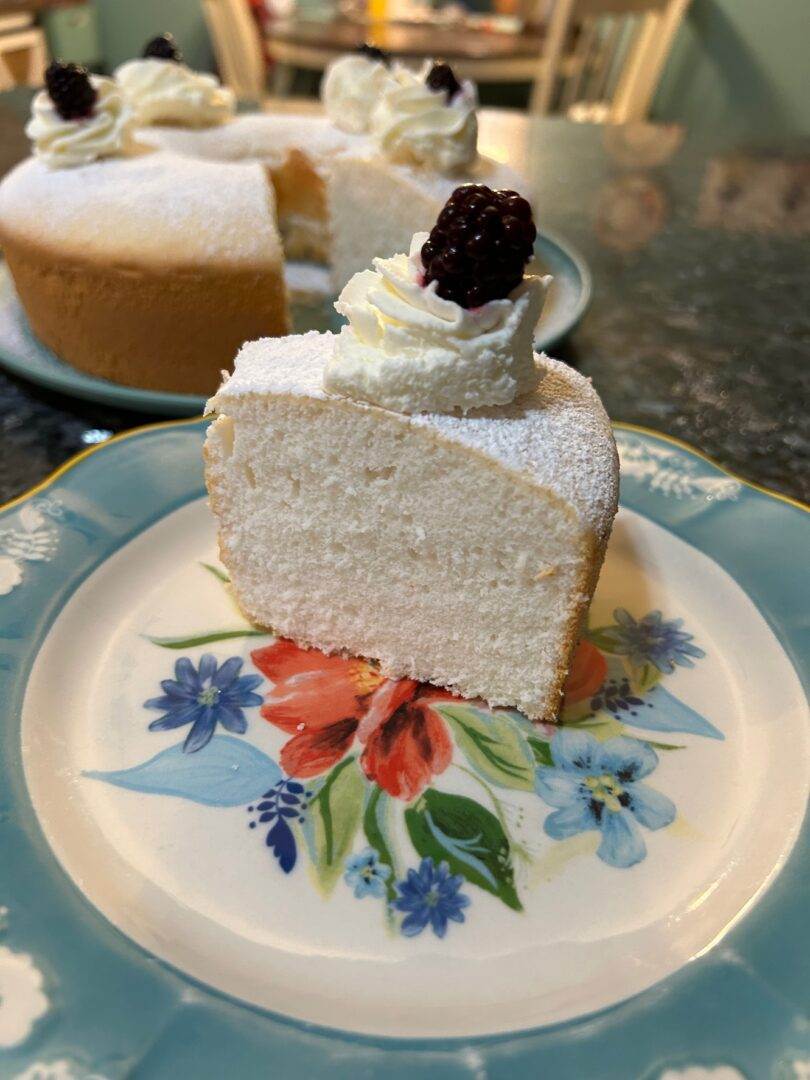 Mock Angel Food Cake from White Cake Mix - Out of the Box Baking