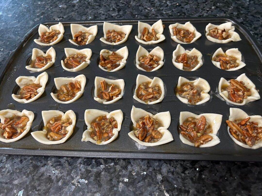 Puff Pastry Pecan Pie Bites