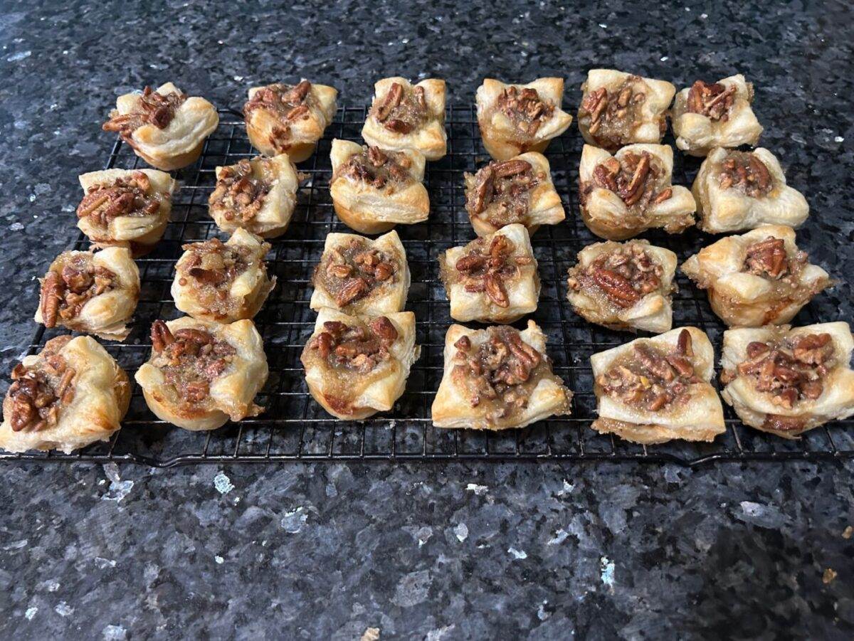 Puff Pastry Pecan Pie Bites